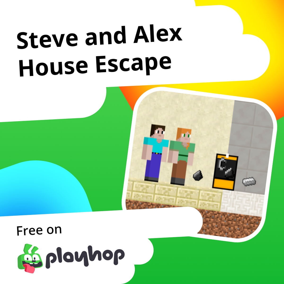 Steve and Alex House Escape (by FaBuKaStudio): Play Online For Free On ...