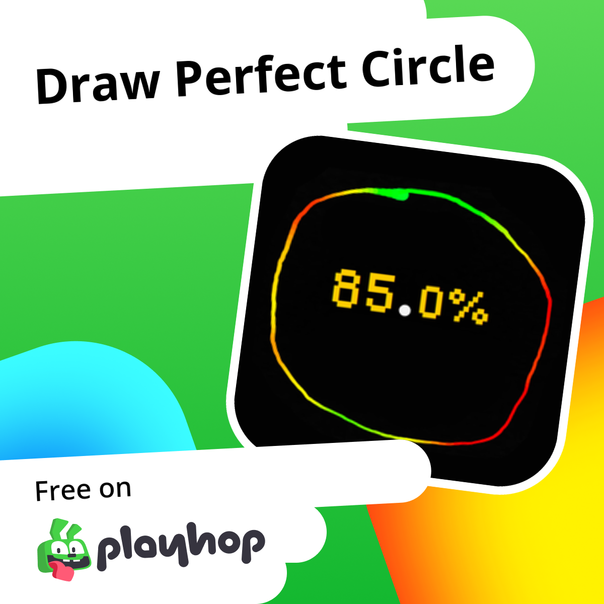 Draw Perfect Circle (על ידי Korgi Studio): לשחק באינטרנט בחינם על Playhop