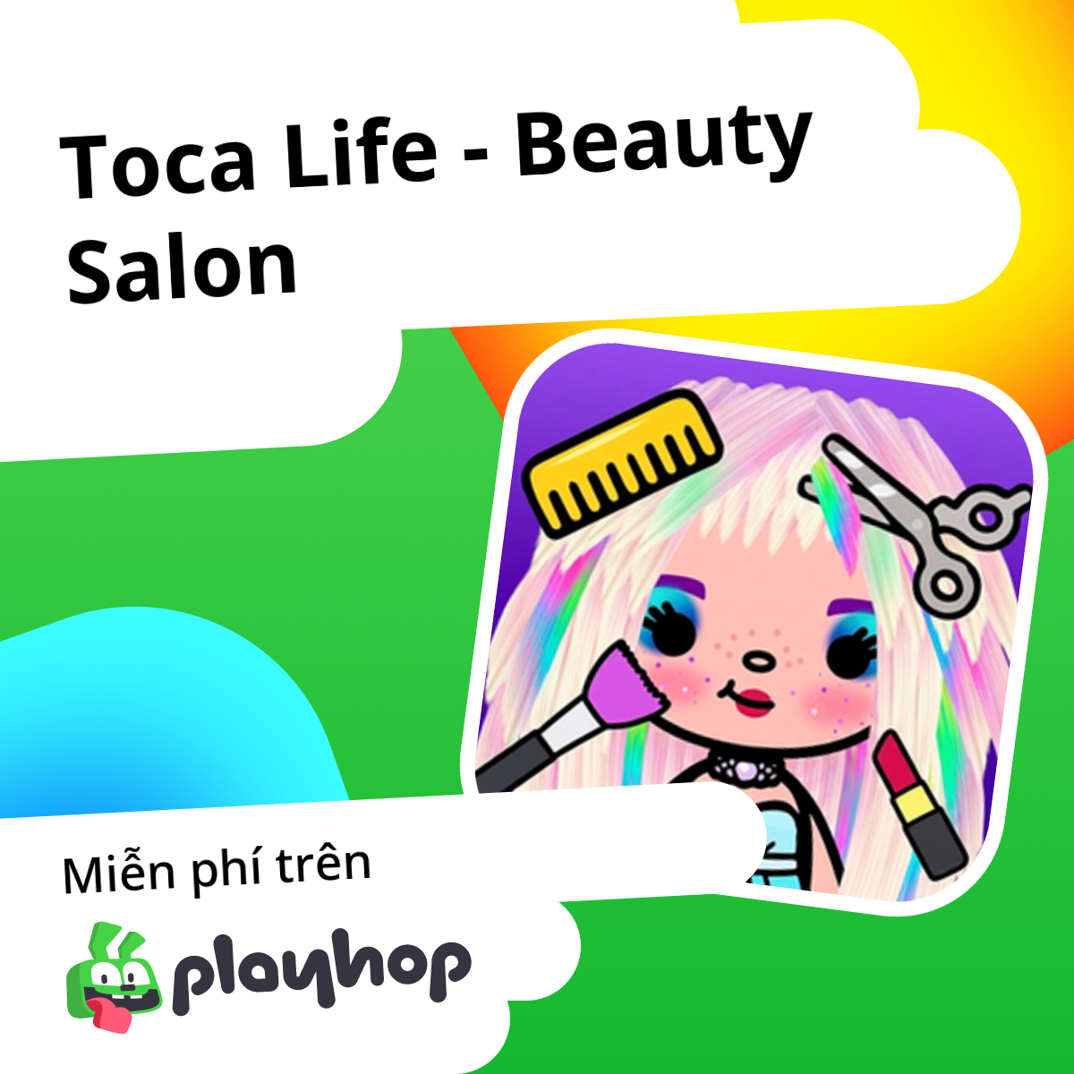 Toca Life - Beauty Salon: Chơi trực tuyến miễn phí trên Playhop