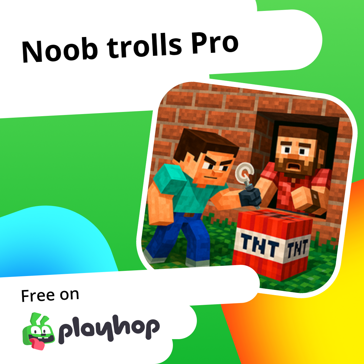 Noob trolls Pro (by GingerPlay): Play Online For Free On Playhop
