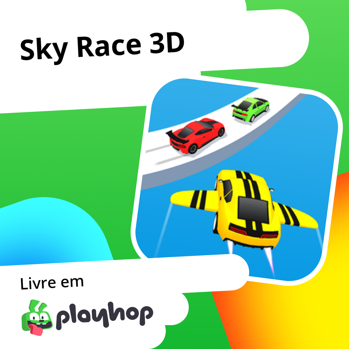 Sky Race 3D (por LunarStorm): Jogue Online Gratuitamente Em Playhop