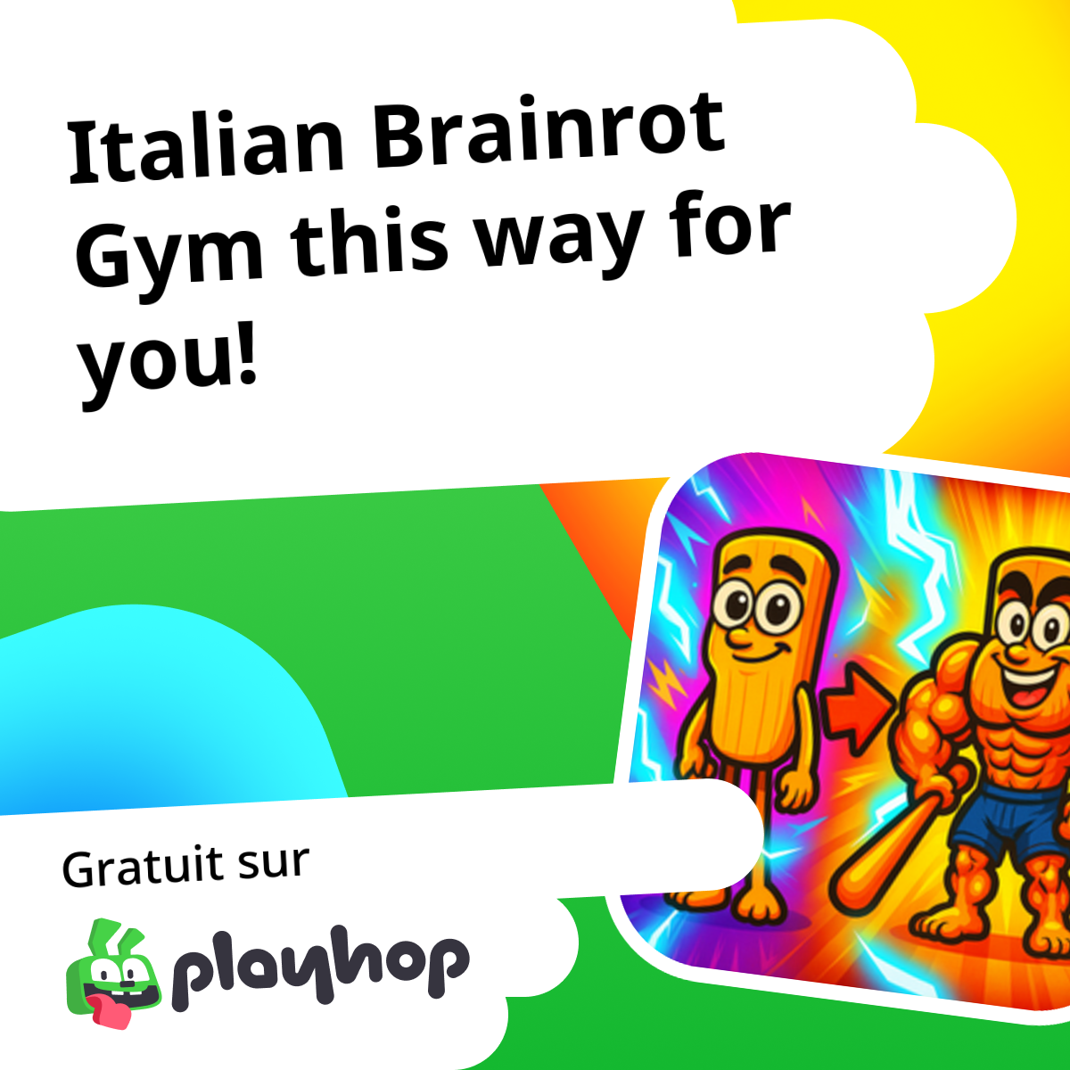 Italian Brainrot Gym this way for you! (par YouCanGames): Jouez En ...