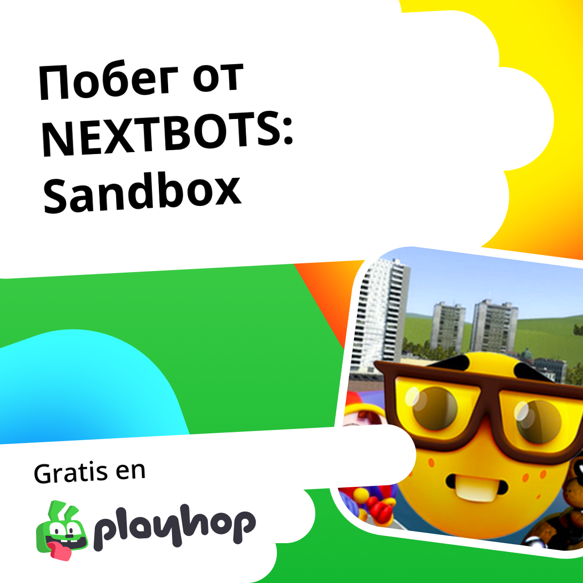 Побег от NEXTBOTS: Sandbox (per NeverMeow Games): Juega Gratis Online ...