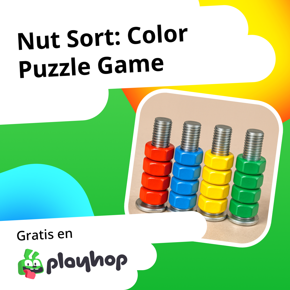 Nut Sort: Color Puzzle Game (por Fabrica): Juega Gratis Online en Playhop