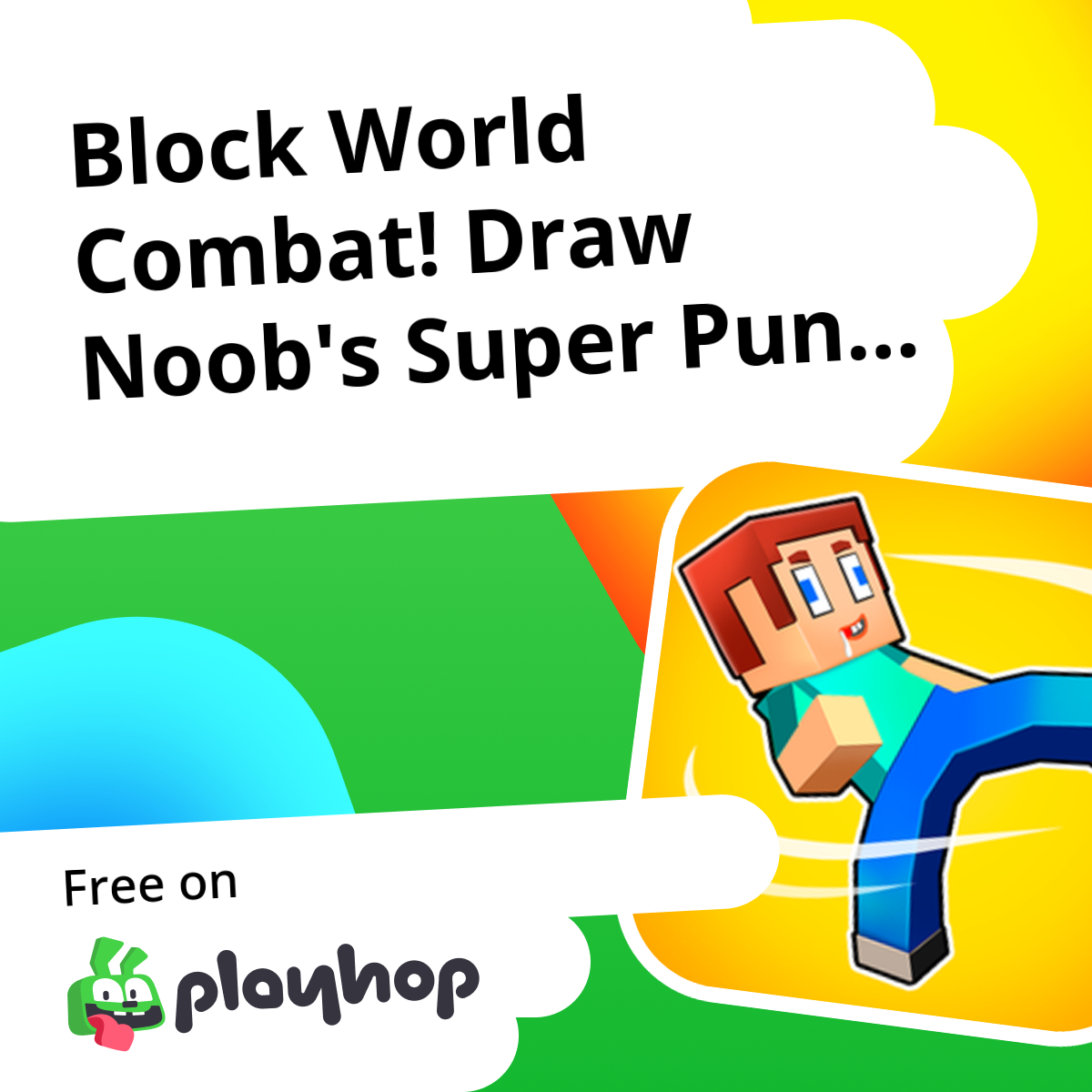 Block World Combat! Draw Noob's Super Punch! (by Eccentric): Play ...