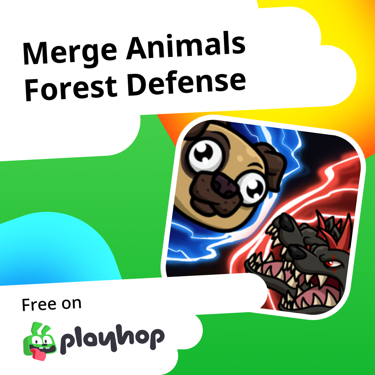 Merge Animals Forest Defense (by DudaGames): Play Online For Free On ...