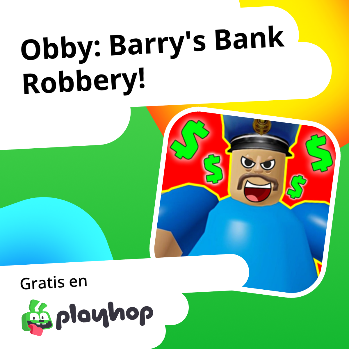 Barry 2: Rob Robux Bank! (per Obseshn): Juega Gratis Online en Playhop