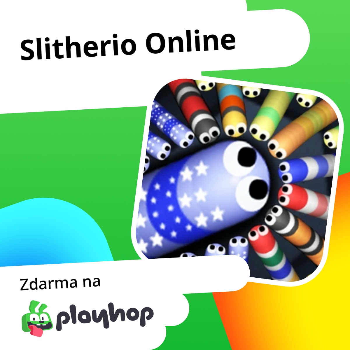 Slitherio Online (od IMBA Dev): Hrajte online zdarma na Playhop