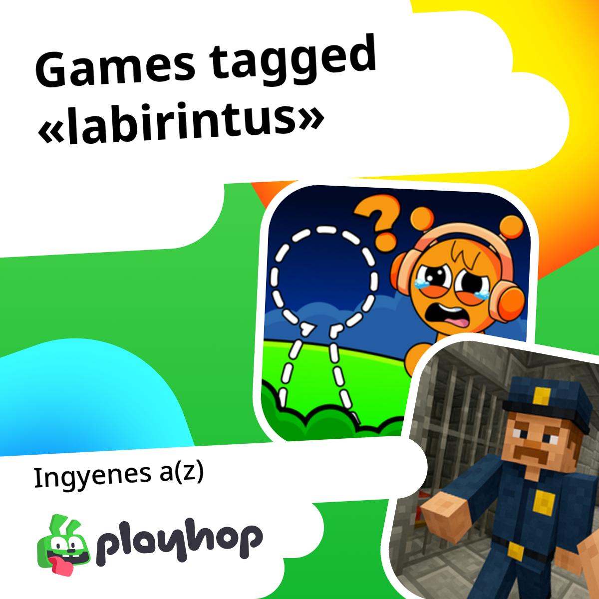 Labirintus játékok Online: Ingyenes Játék a Playhop Szolgáltatáson