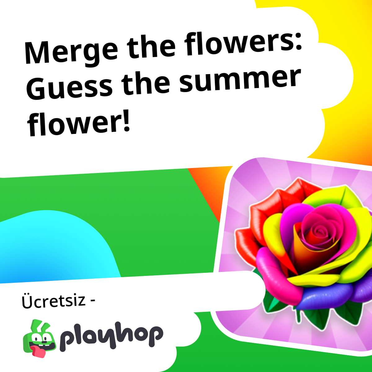 Merge the flowers: Guess the summer flower! (hyper.mighty.games ...