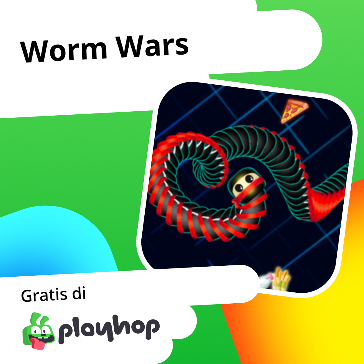 Worm Wars (oleh Aiymny): Mainkan Online Secara Gratis Di Playhop