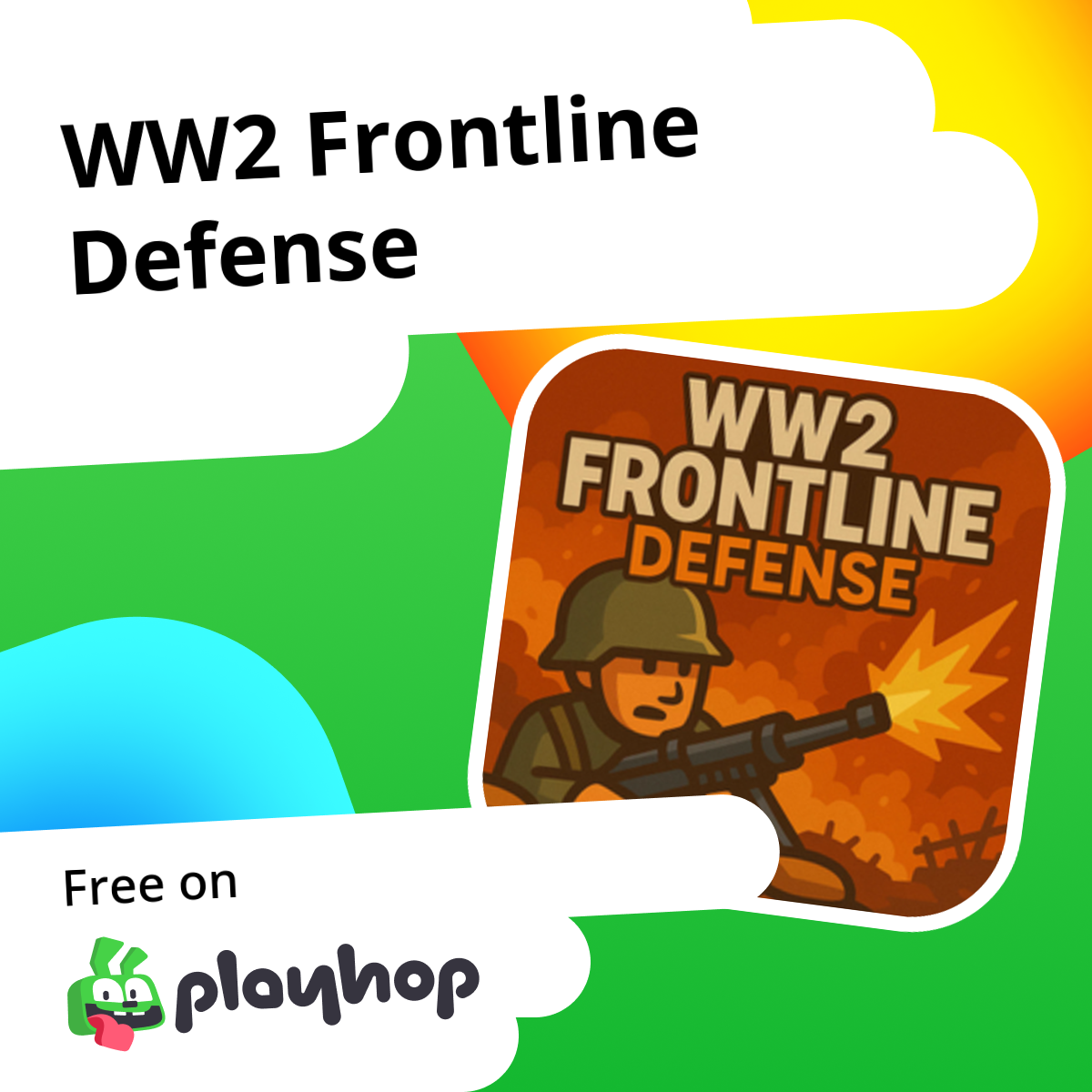 WW2 Frontline Defense (by EwGa): Play Online For Free On Playhop