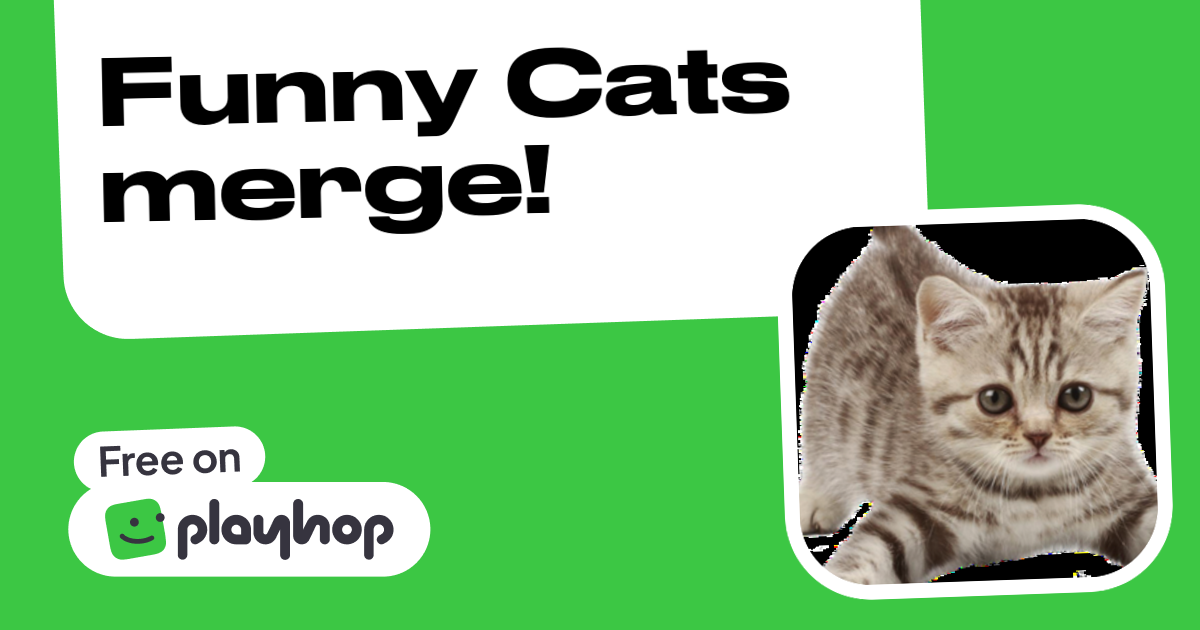 Funny Cats merge! (by Ilgizar): Play Online For Free On Playhop