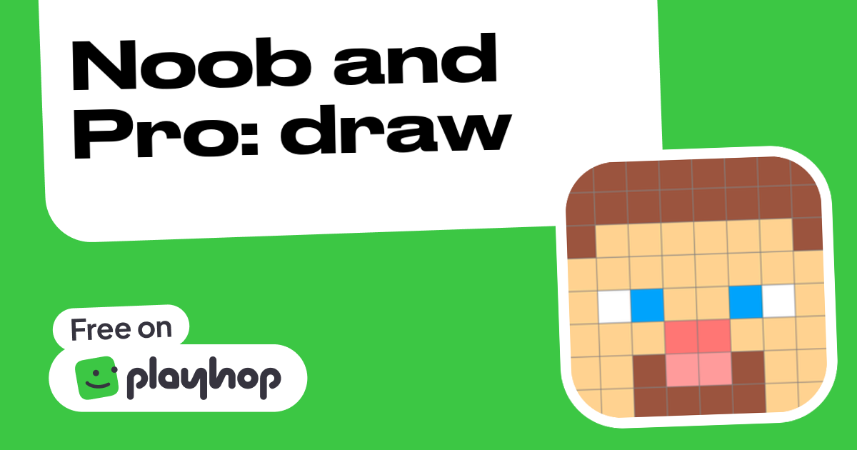 Noob and Pro: draw (VaalGames tarapyndan): Playhop On Onlaýn mugt oýna