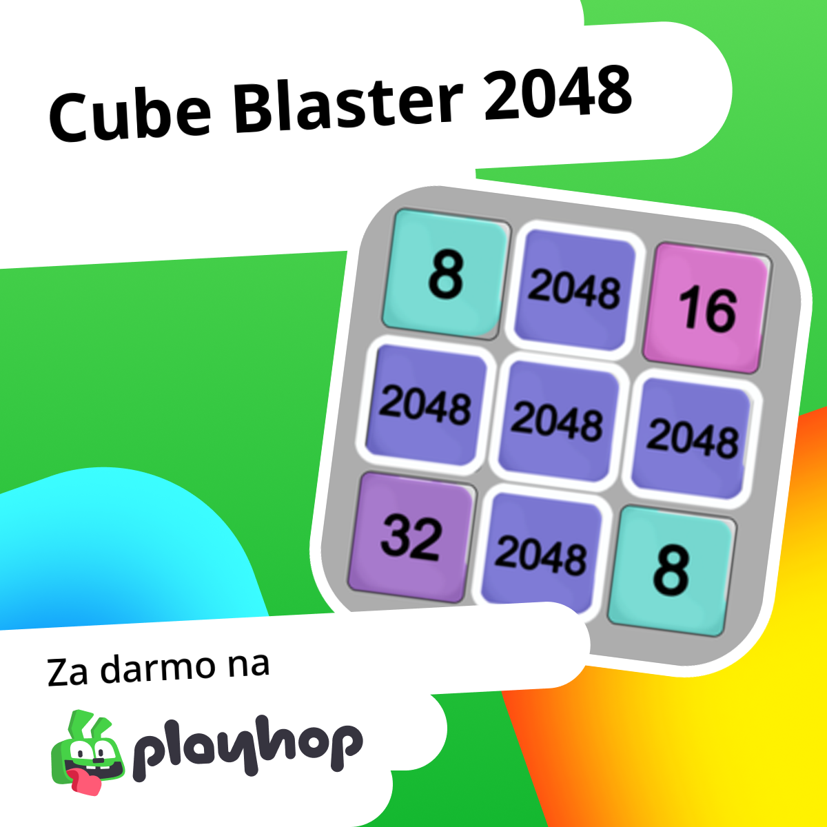 Cube Blaster 2048 (przez JonYD): Graj Online Za Darmo Na Playhop