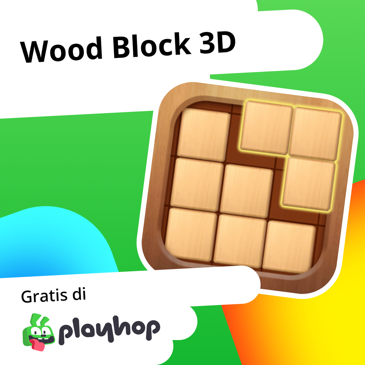 Wood Block 3D (oleh Uni7.team): Mainkan Online Secara Gratis Di Playhop