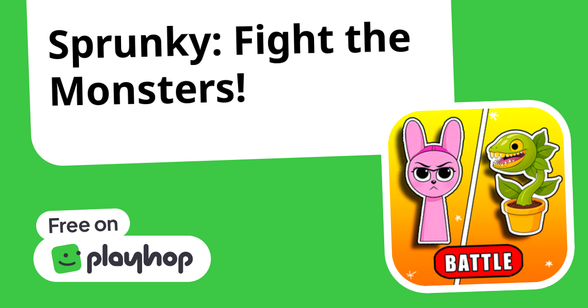 Sprunky: Fight the Monsters! (bởi MD Game): Chơi Trực Tuyến Miễn Phí ...