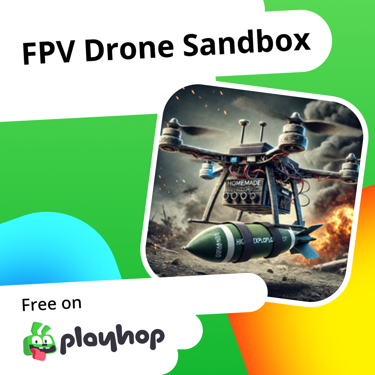FPV Drone Sandbox (by OldBoyzGames): Play Online For Free On Playhop