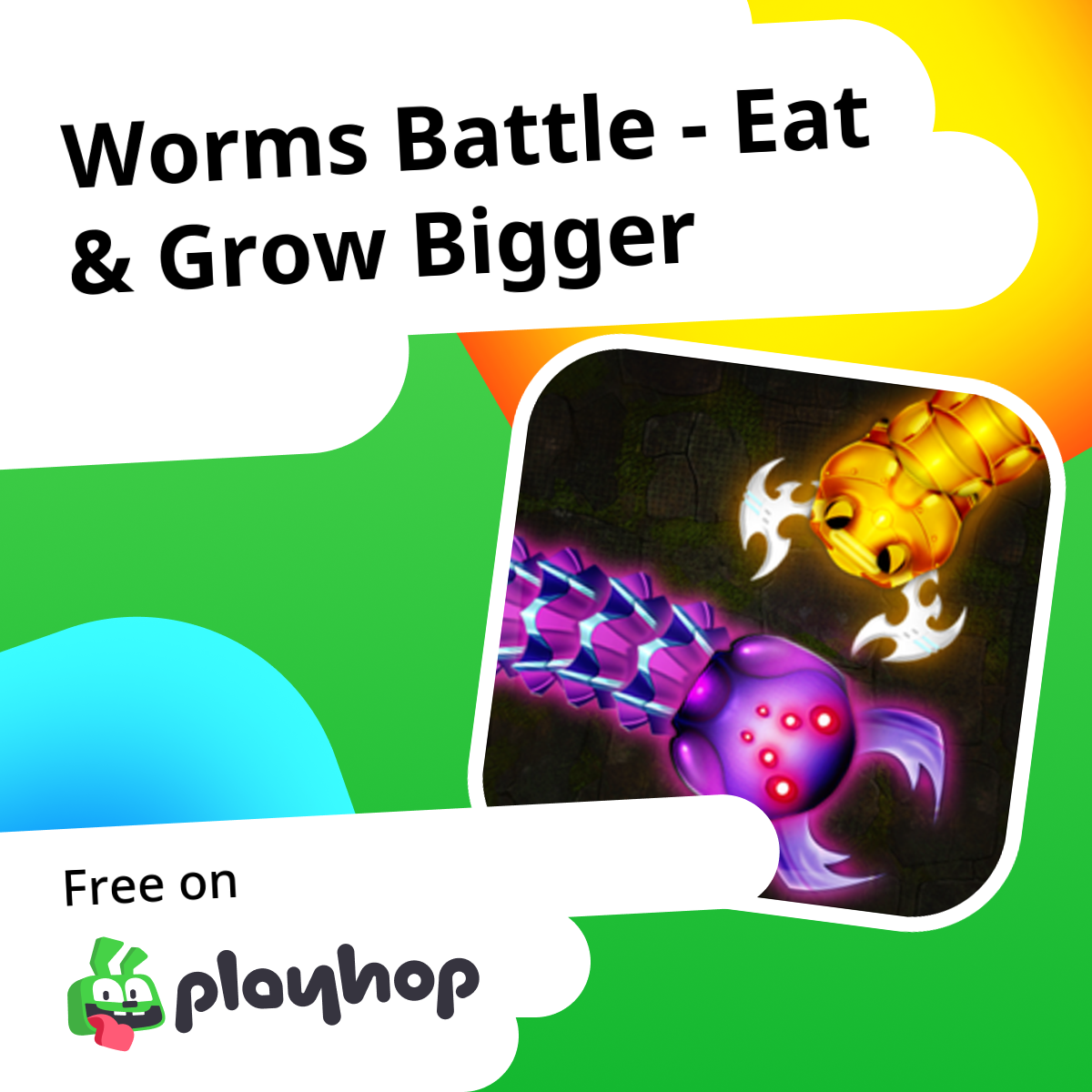 Worms Battle - Eat & Grow Bigger (by EpicBitStudio): Play Online For ...