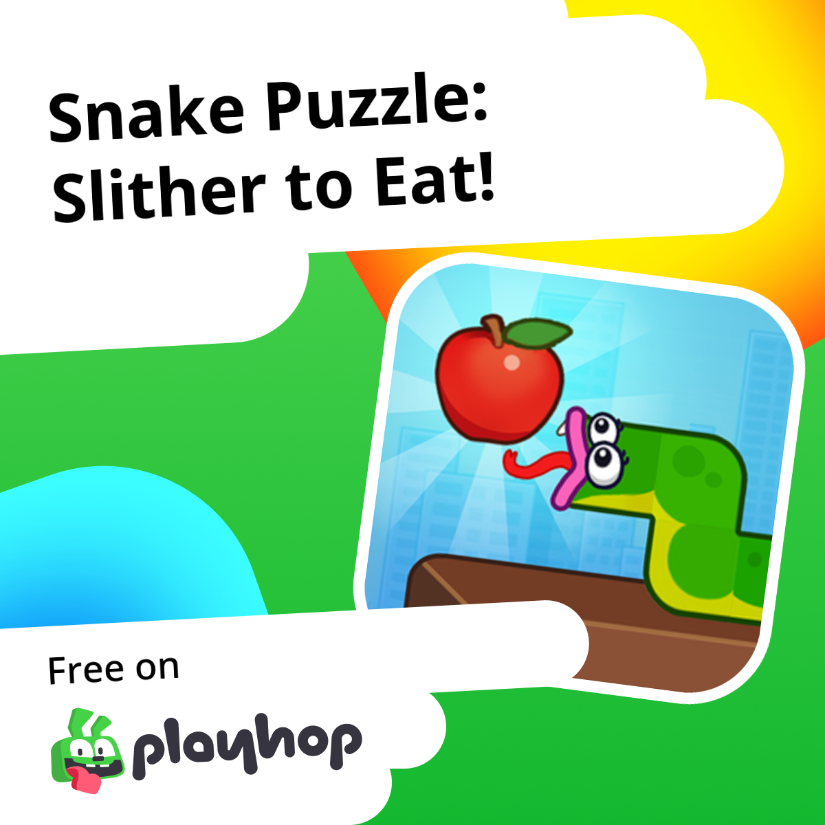 Snake Puzzle: Slither to Eat! (by CyberNex Studios): Play Online For ...