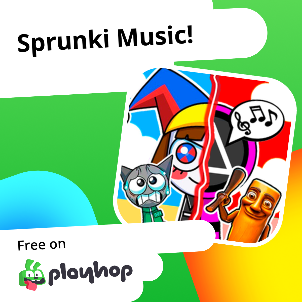 Sprunki Music! (by B-Tree): Play Online For Free On Playhop
