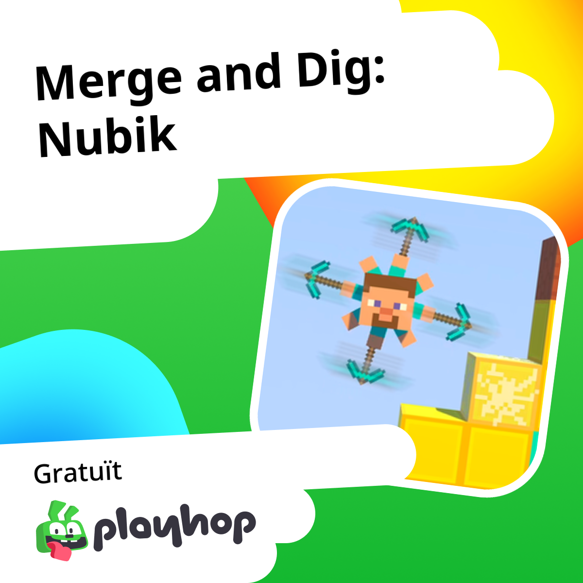 Merge and Dig: Nubik (per Gazon Studio): Jugar En Línia De Forma ...