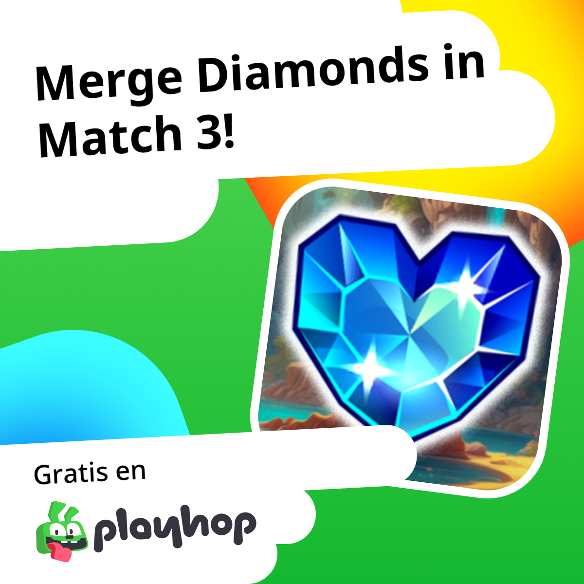 Merge Diamonds in Match 3!: Juega en línea gratis en Playhop
