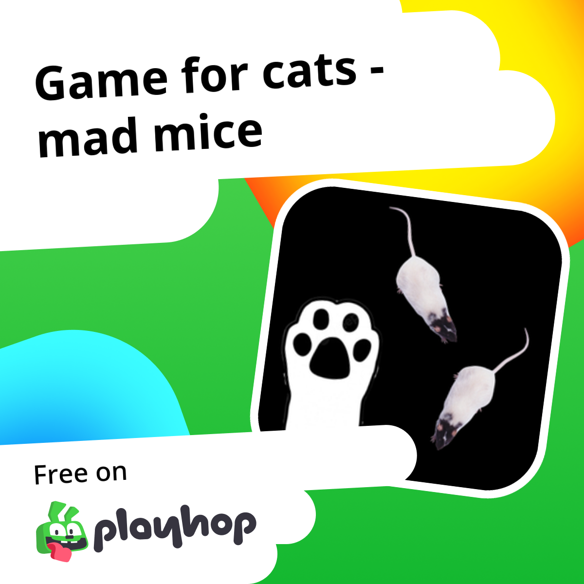 Game for cats - mad mice: Play Online For Free On Playhop