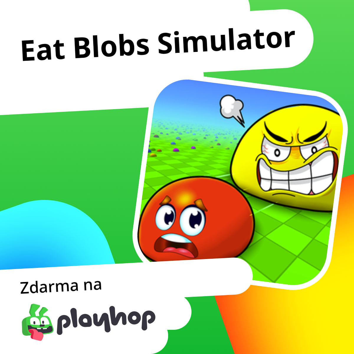 Eat Blobs Simulator (od Cursora Labs): Hrajte online zdarma na Playhop