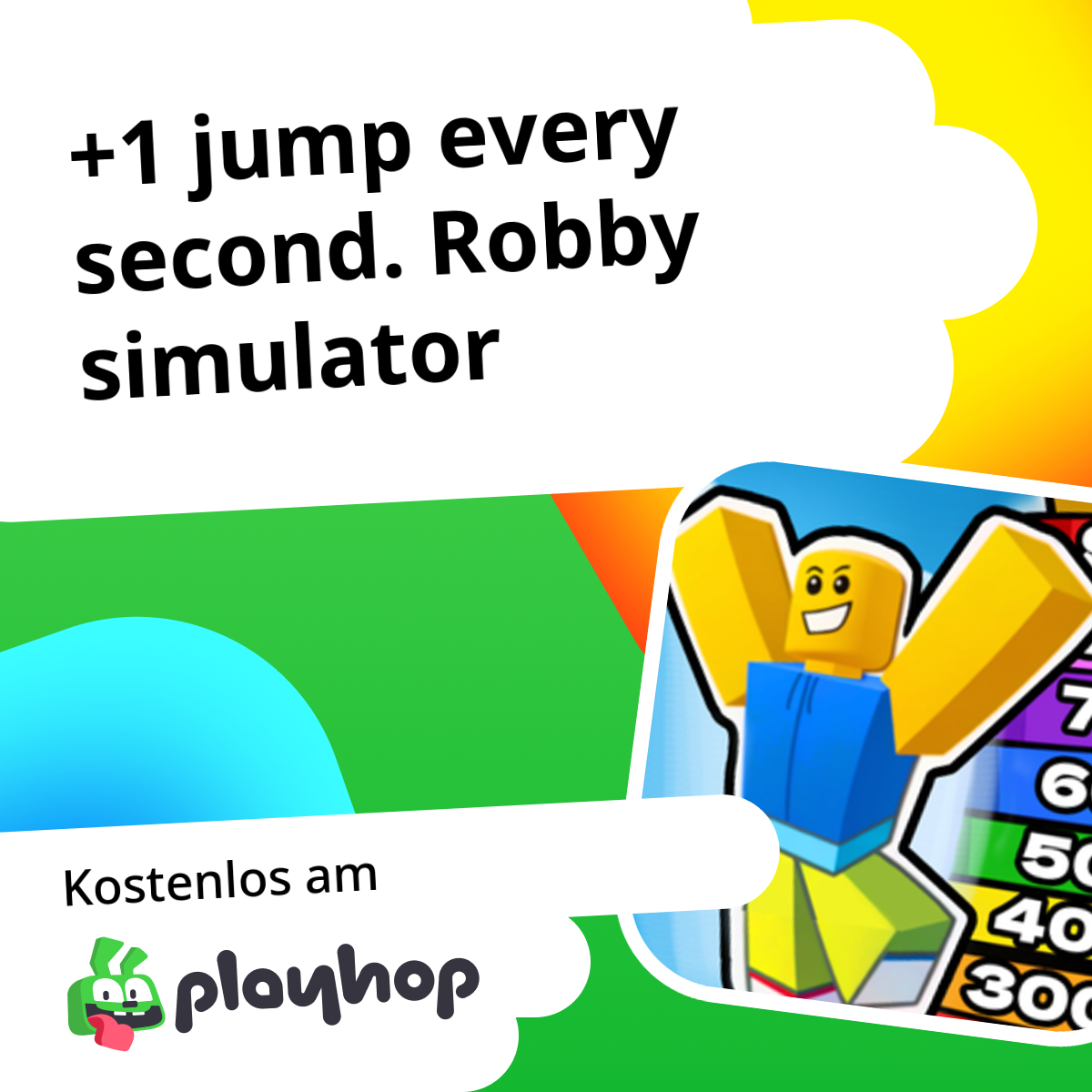 +1 jump every second. Robby simulator (von GOLD EXPERIENCE GAMES ...