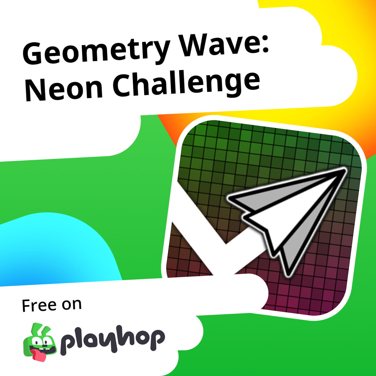 Geometry Dash Hyper Wave: Neon Challenge (بواسطة IceRainWave): العب على ...