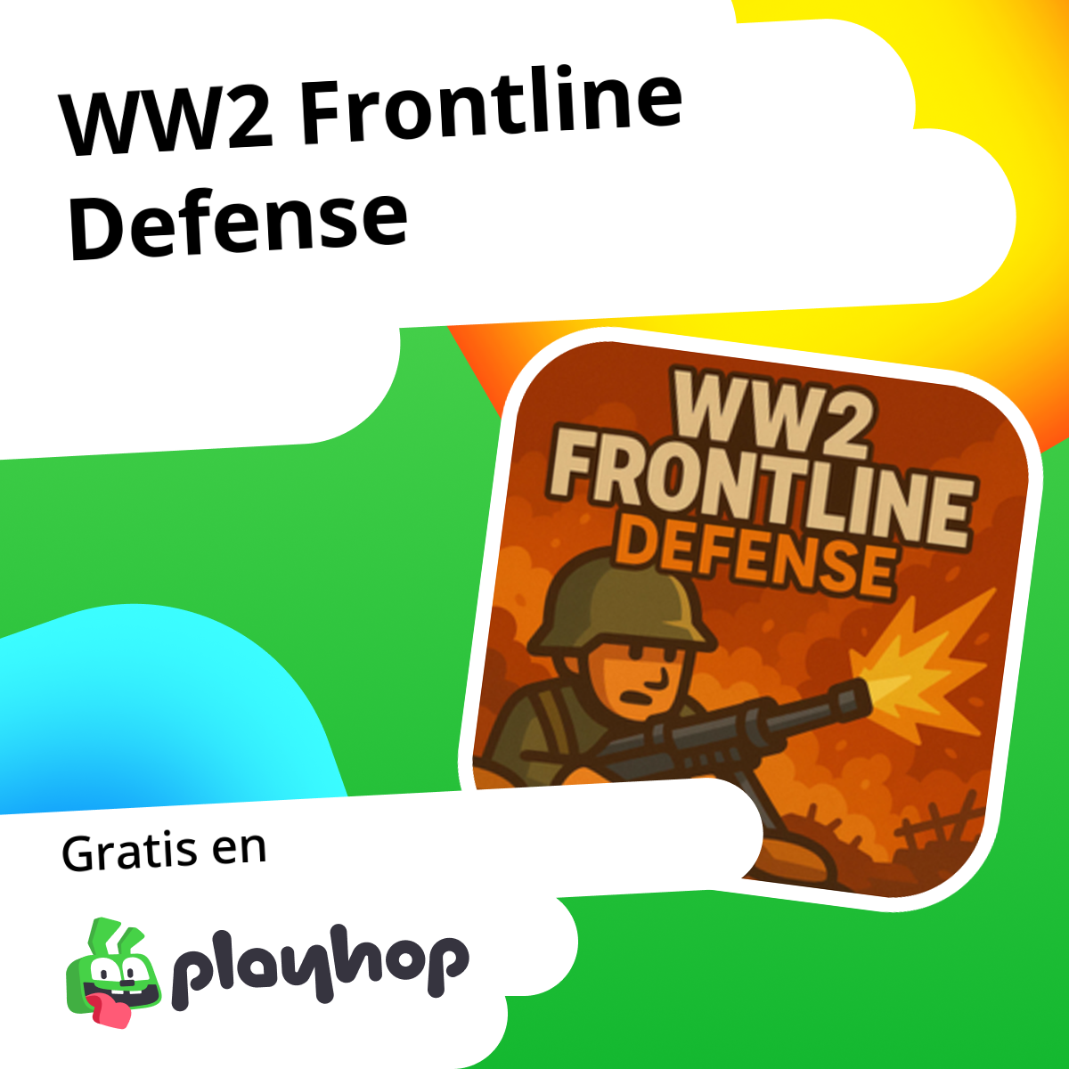 WW2 Frontline Defense (per EwGa): Juega Gratis Online en Playhop