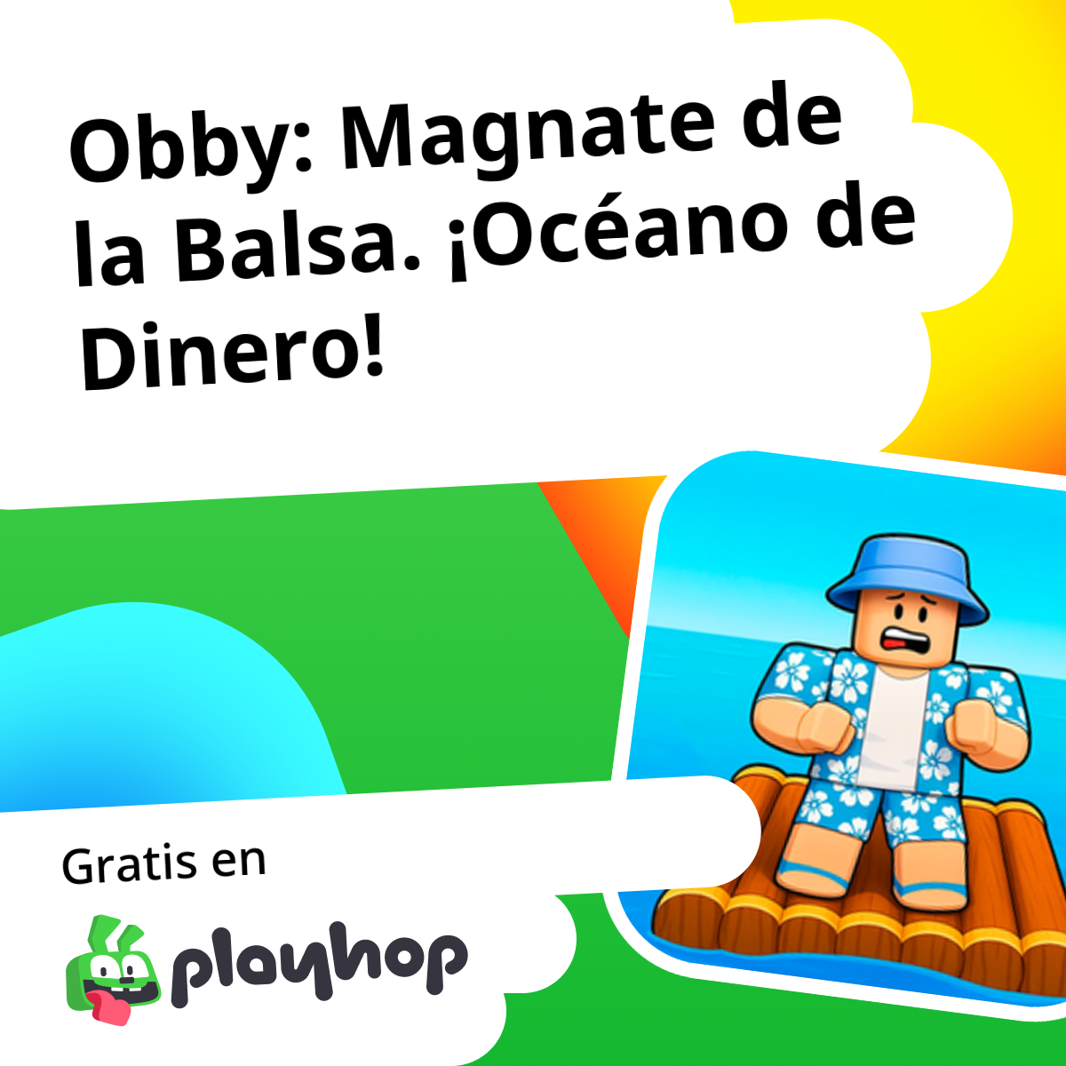 Obby: Magnate de la Balsa. ¡Océano de Dinero! (por Munka): Juega Gratis ...