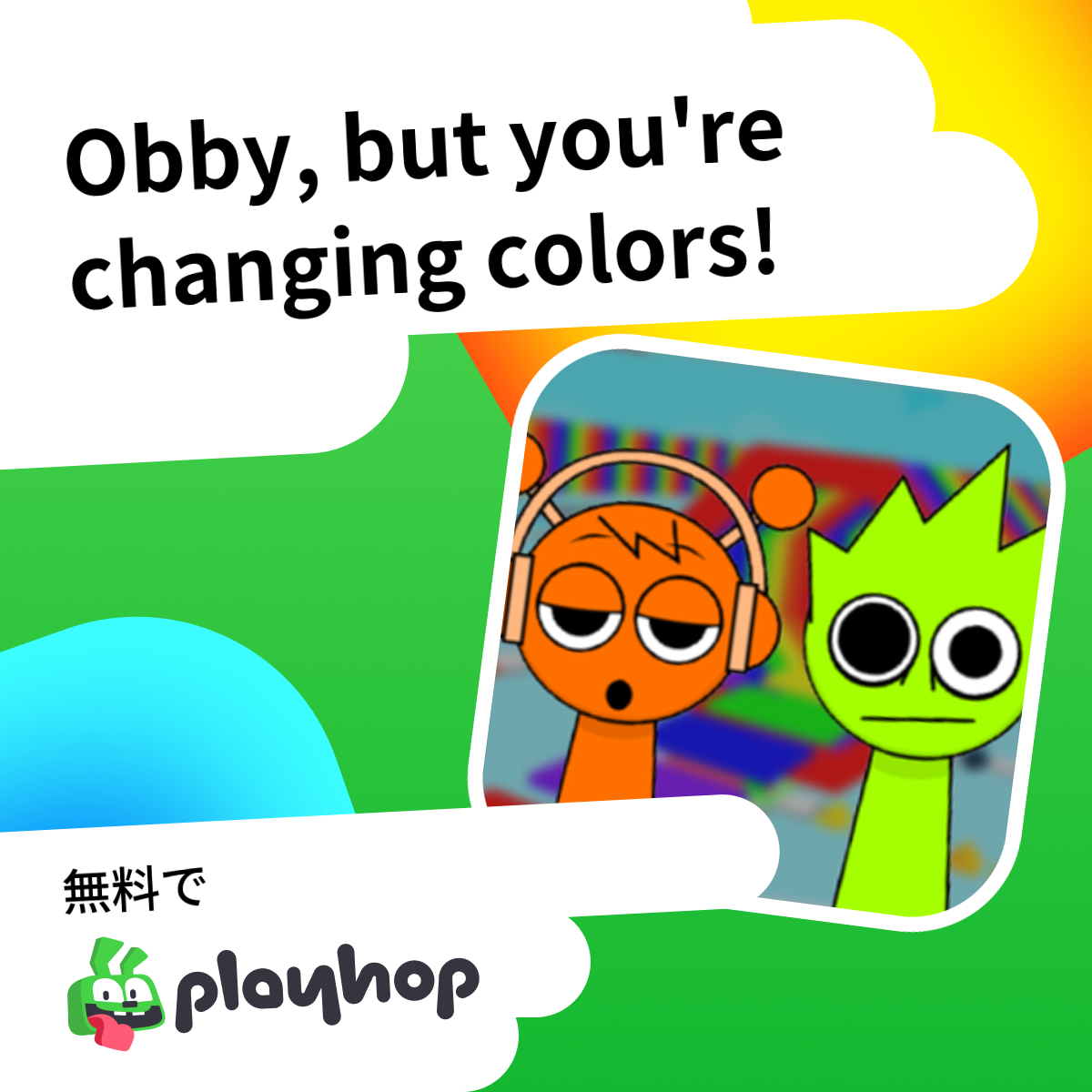 Obby, but you're changing colors! （Ocean Dev開発）: Playhopで無料でオンラインプレイ