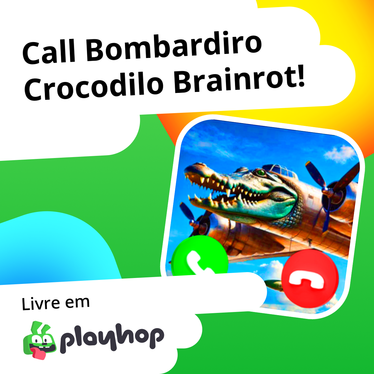 Call Bombardiro Crocodilo Brainrot! (por TomiGames): Jogue Online ...