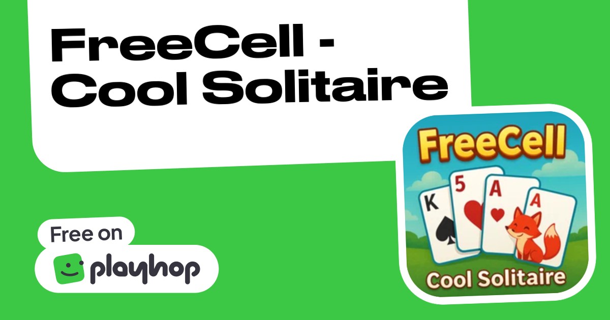 FreeCell - Cool Solitaire (por TDS BID): Juega Gratis Online en Playhop