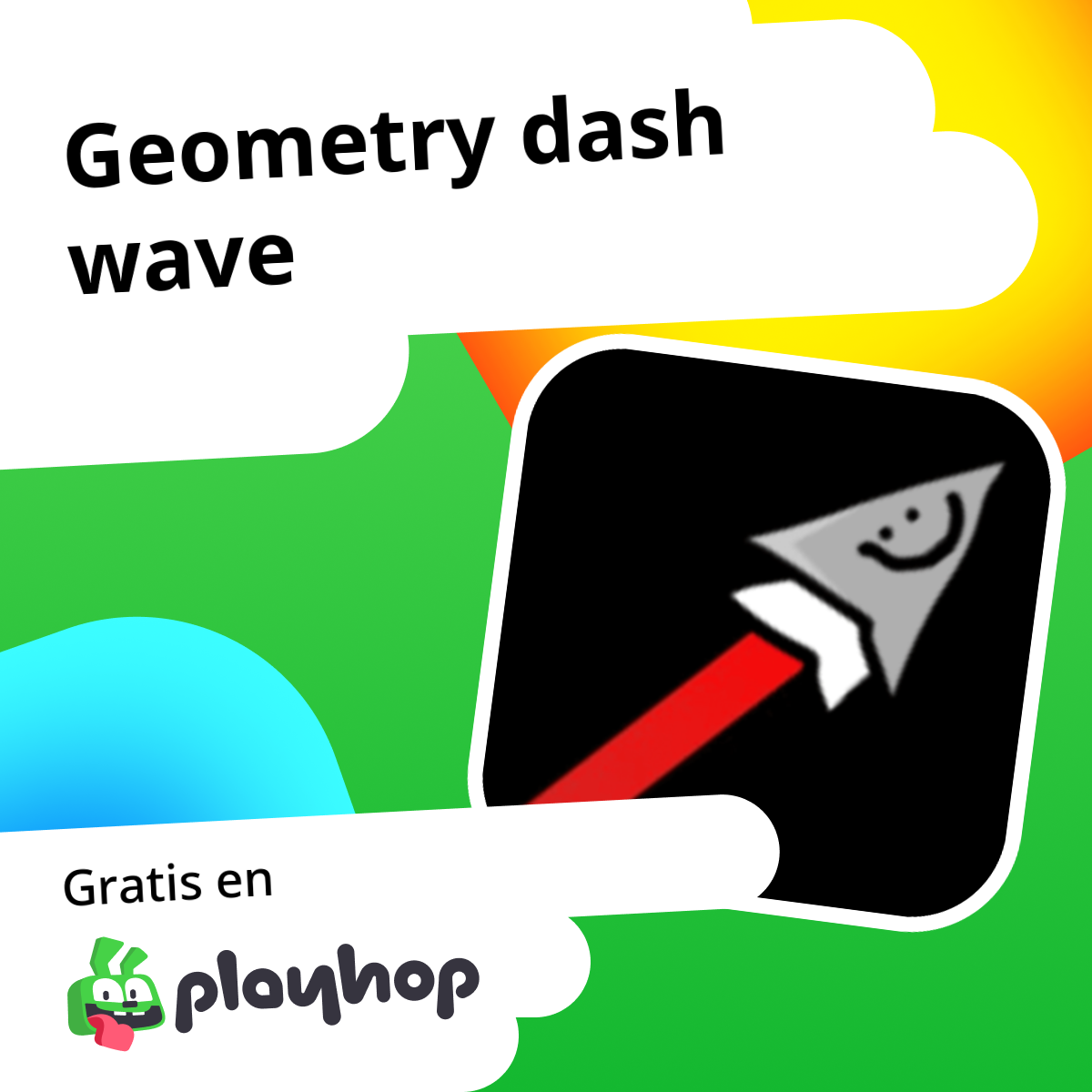 Geometry dash wave (por Kokim): Juega Gratis Online en Playhop
