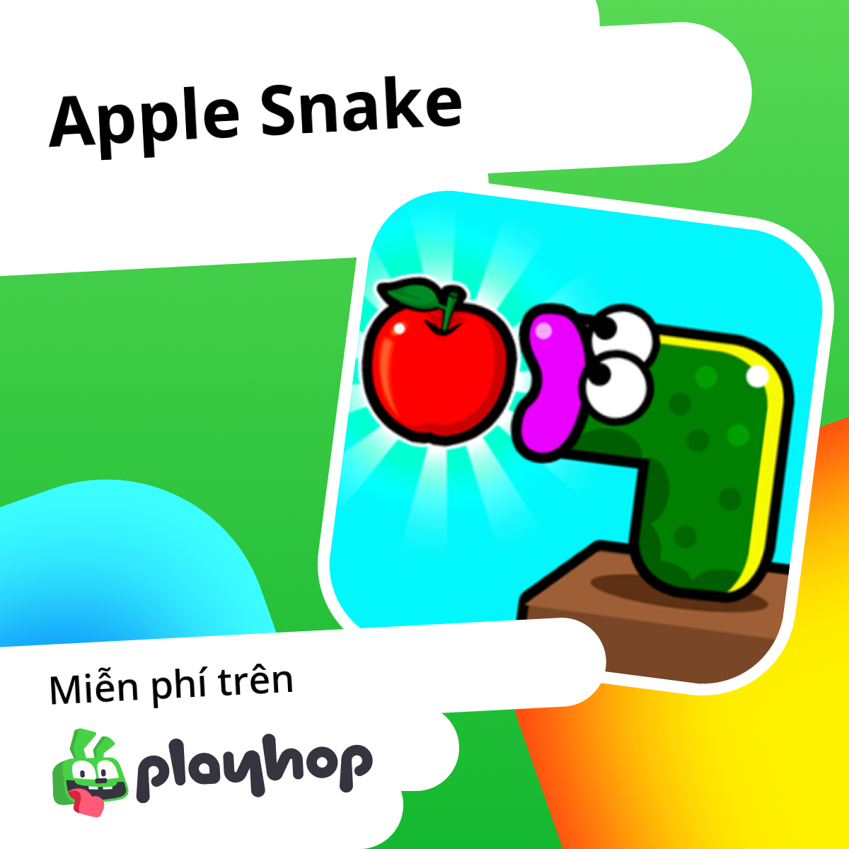 Apple Snake (bởi Cocos Labs): Chơi Trực Tuyến Miễn Phí Trên Playhop
