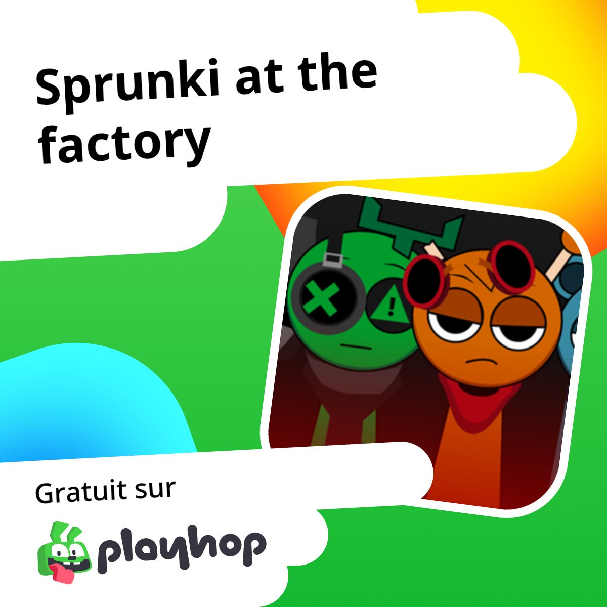 Sprunki at the factory (par G.O.): Jouez En Ligne Gratuitement Sur Playhop