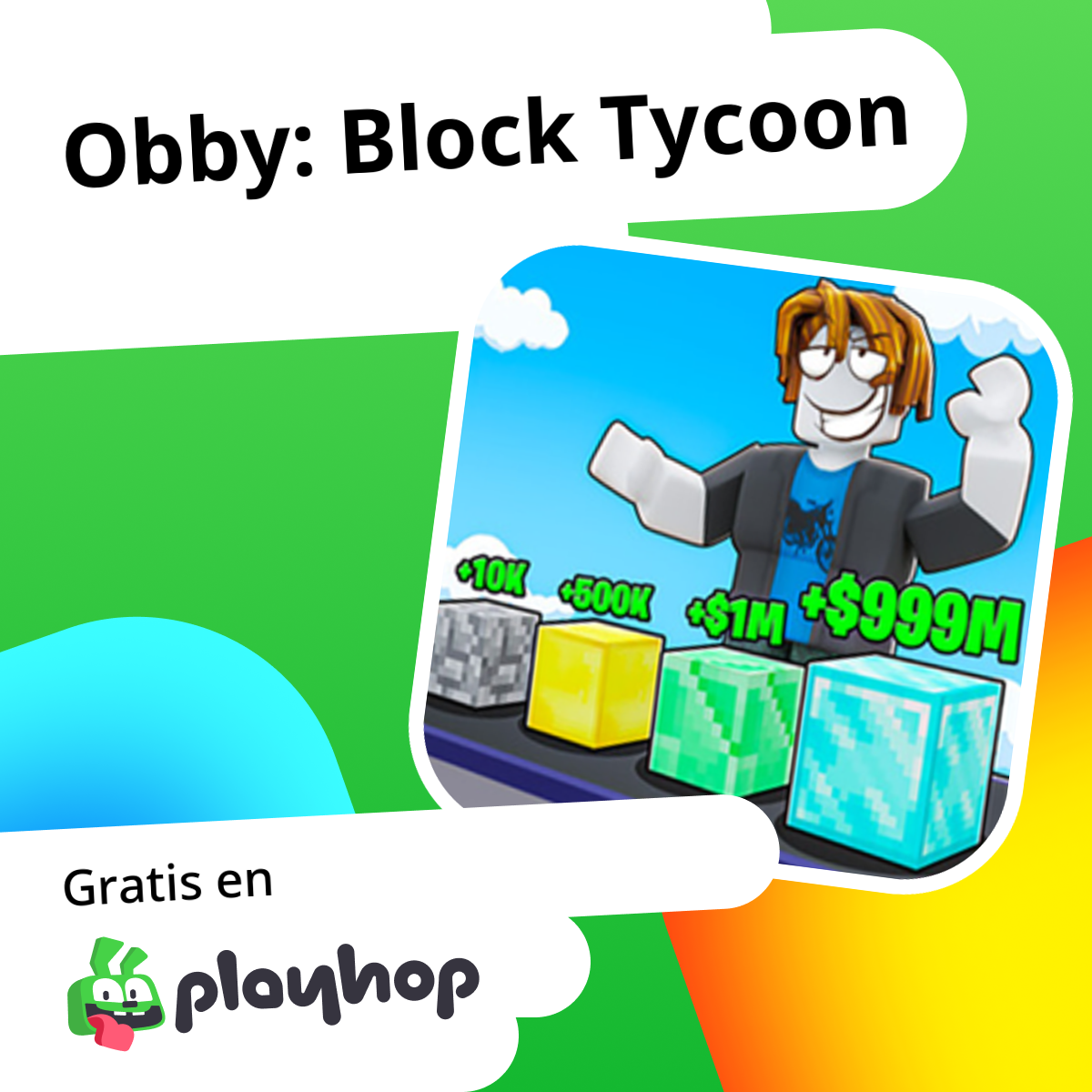 Obby: Block Tycoon (por AppPoxi): Juega Gratis Online en Playhop
