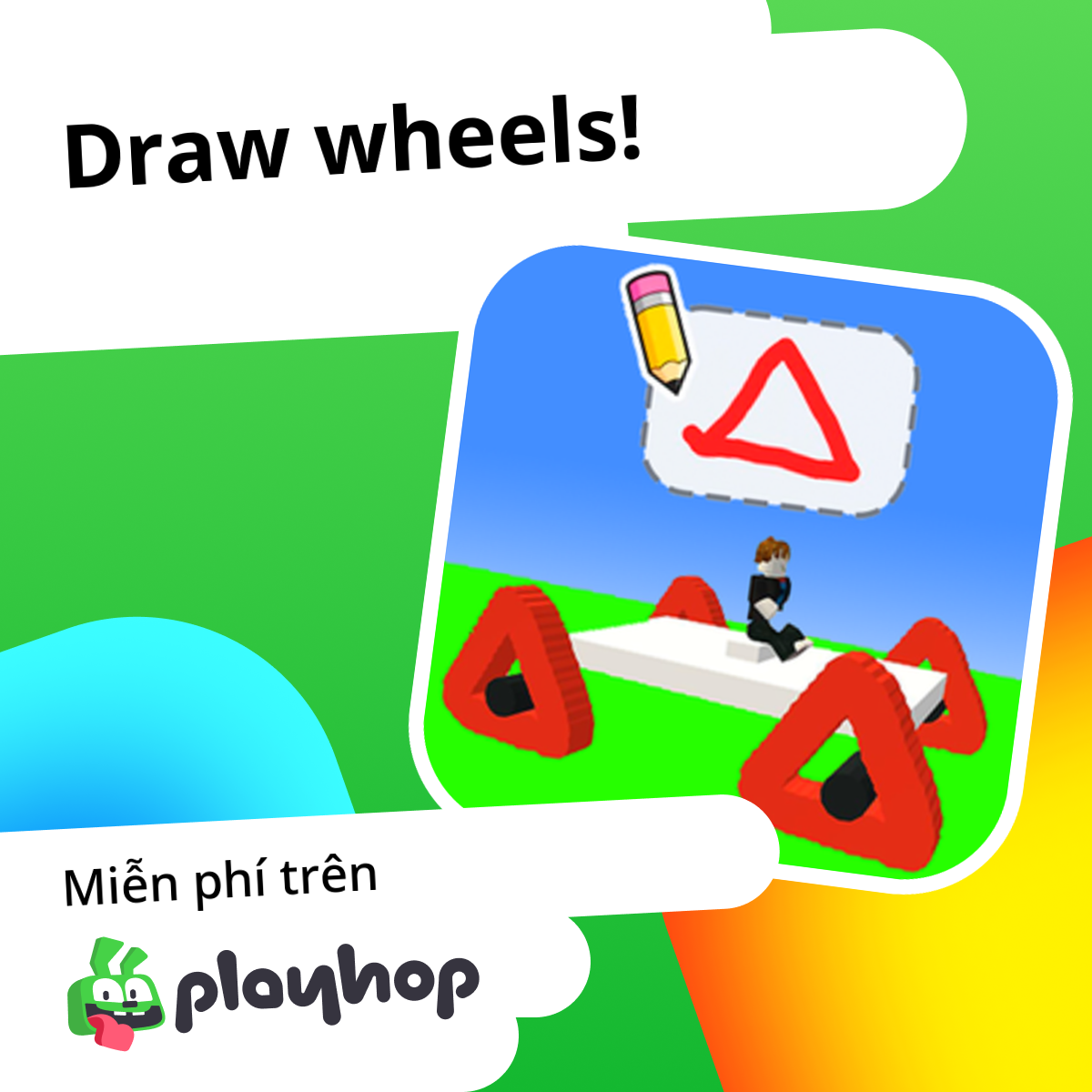 Draw wheels!: Chơi trực tuyến miễn phí trên Playhop