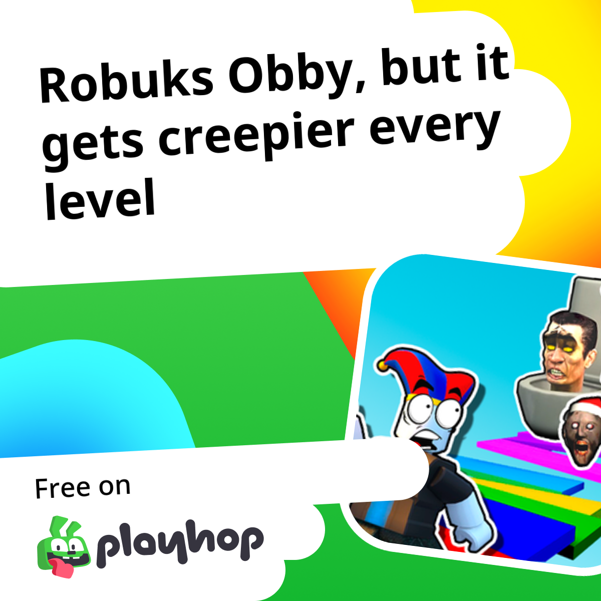 Robuks Obby, but it gets creepier every level (by FunYan): Play Online ...
