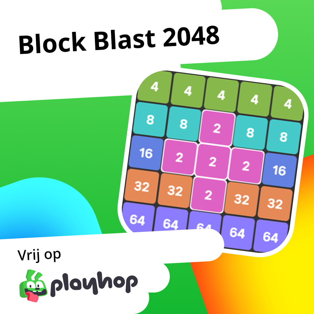 Block Blast 2048 (van Addictive Games): speel gratis online op Playhop