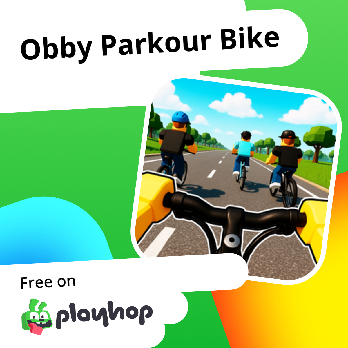 Obby Parkour Bike (by MirraGames): Play Online For Free On Playhop