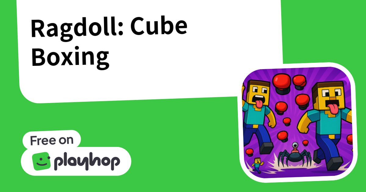 Ragdoll: Cube Boxing （Geek - Imperija Igr開発）: Playhopで無料でオンラインプレイ