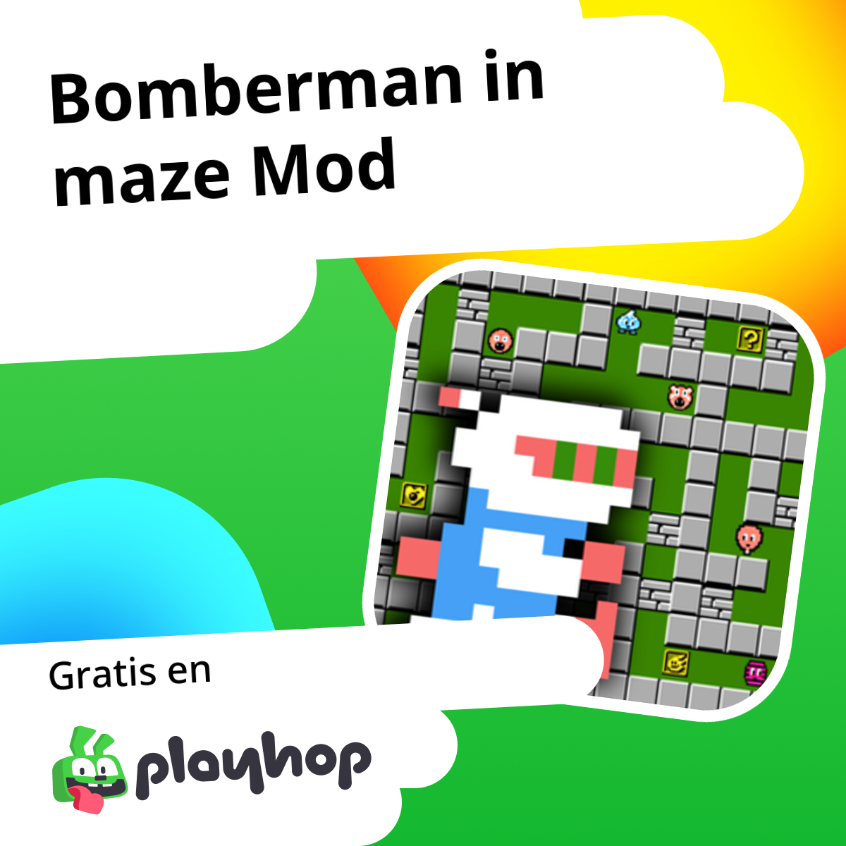 Bomberman in maze Mod (per AMG Games): Juega Gratis Online en Playhop