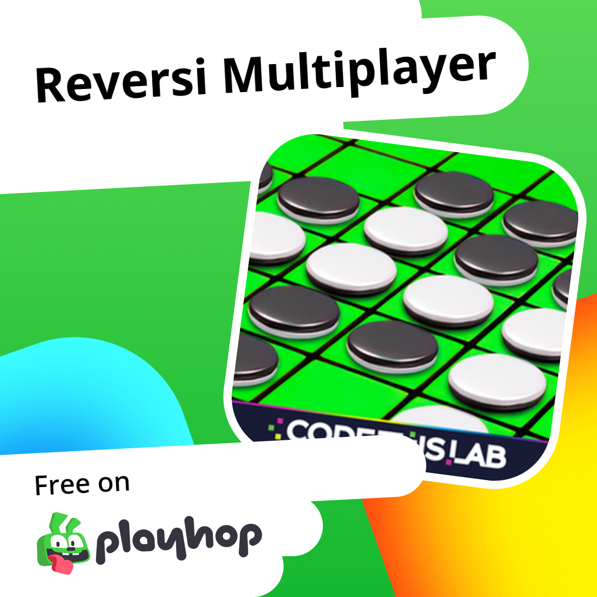 Reversi Multiplayer (by CodeThisLab): Play Online For Free On Playhop