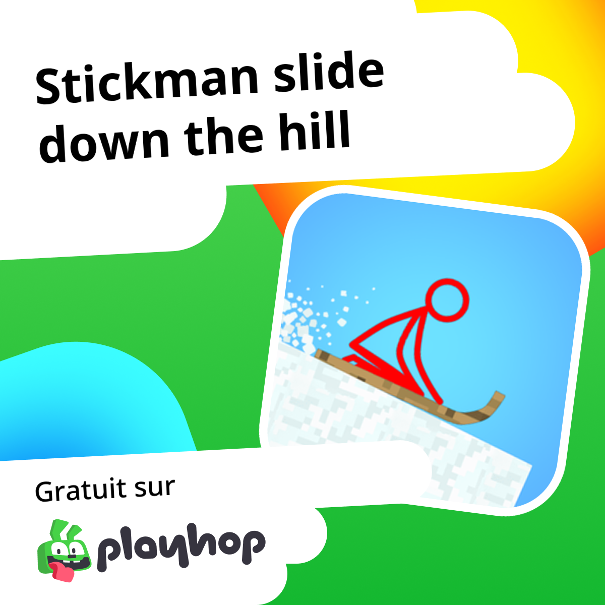 Stickman slide down the hill (par NEFDOR GAMES): Jouez En Ligne ...