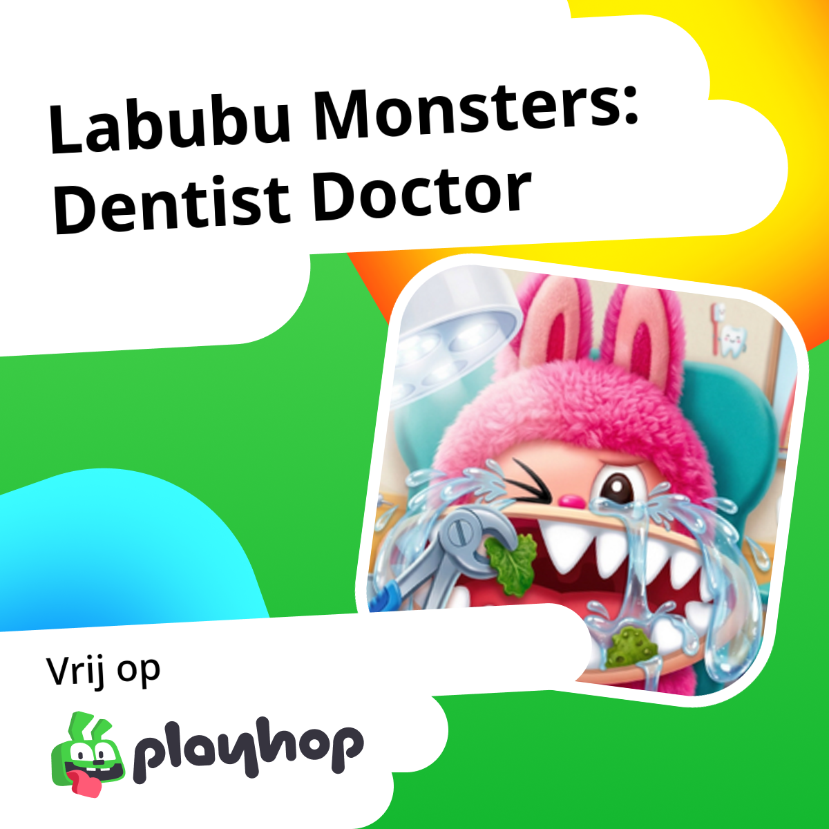 Labubu Monsters: Dentist Doctor: Speel Gratis Online op Playhop