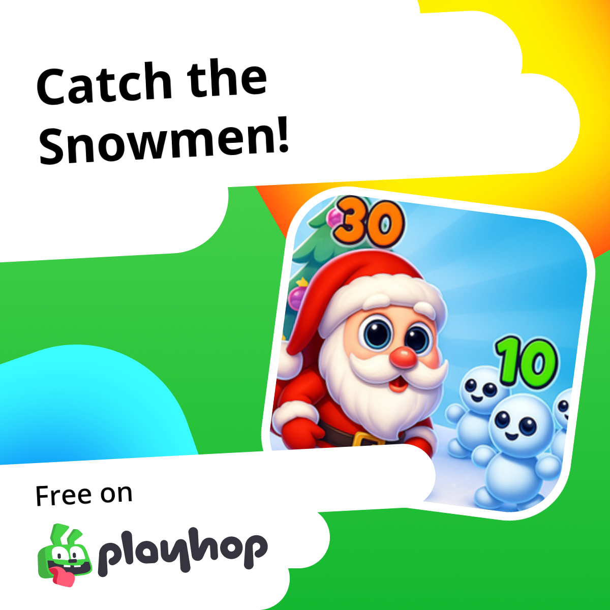 Catch the Snowmen!: Play Online For Free On Playhop